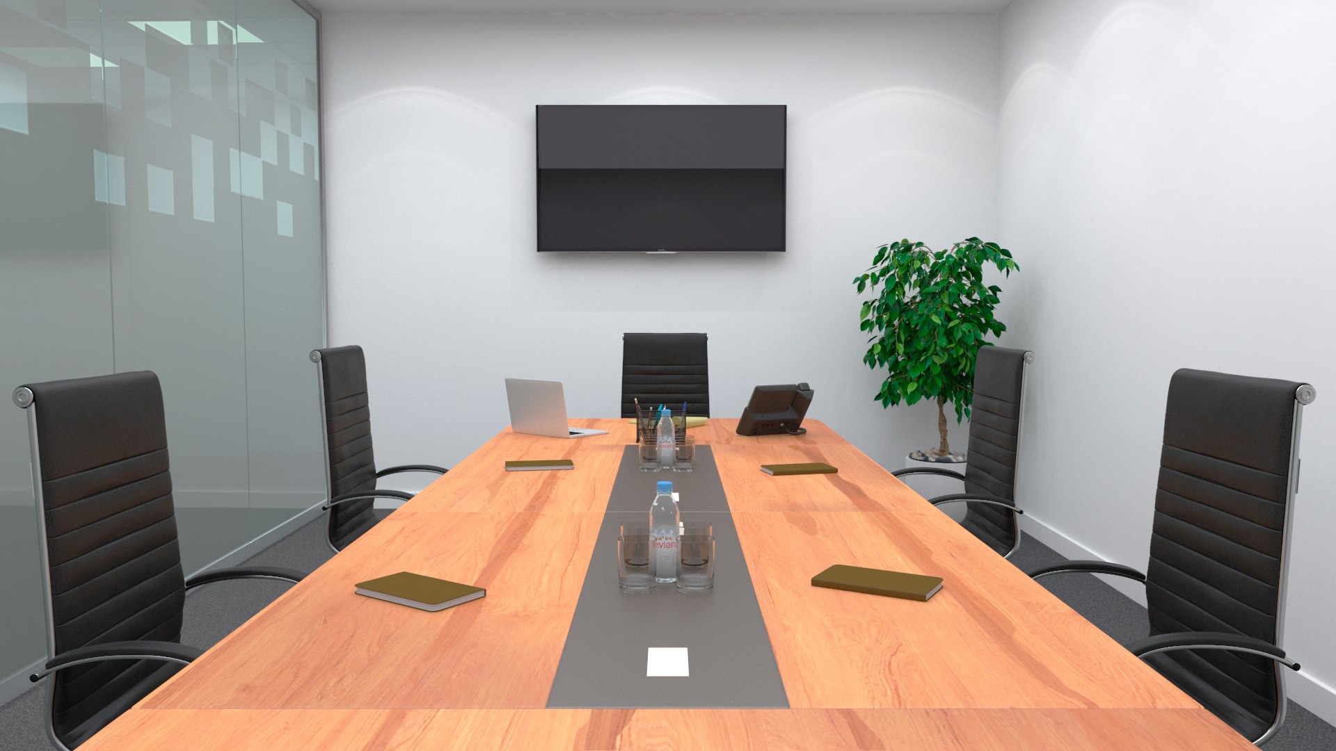 Meeting Room with Filling 3D - TurboSquid 2073152