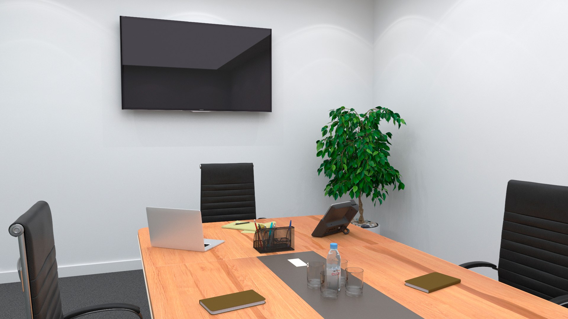 Meeting Room with Filling 3D - TurboSquid 2073152