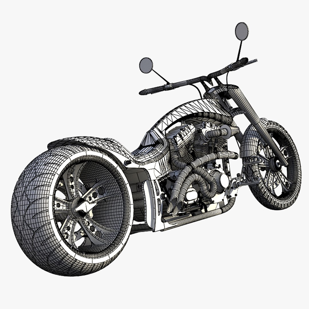 3d 3ds Motorbike Bike