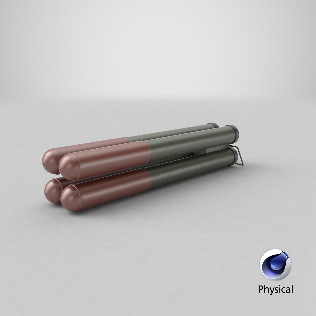 Incendiary Rocket 66 Mm 3D Model - TurboSquid 1602889