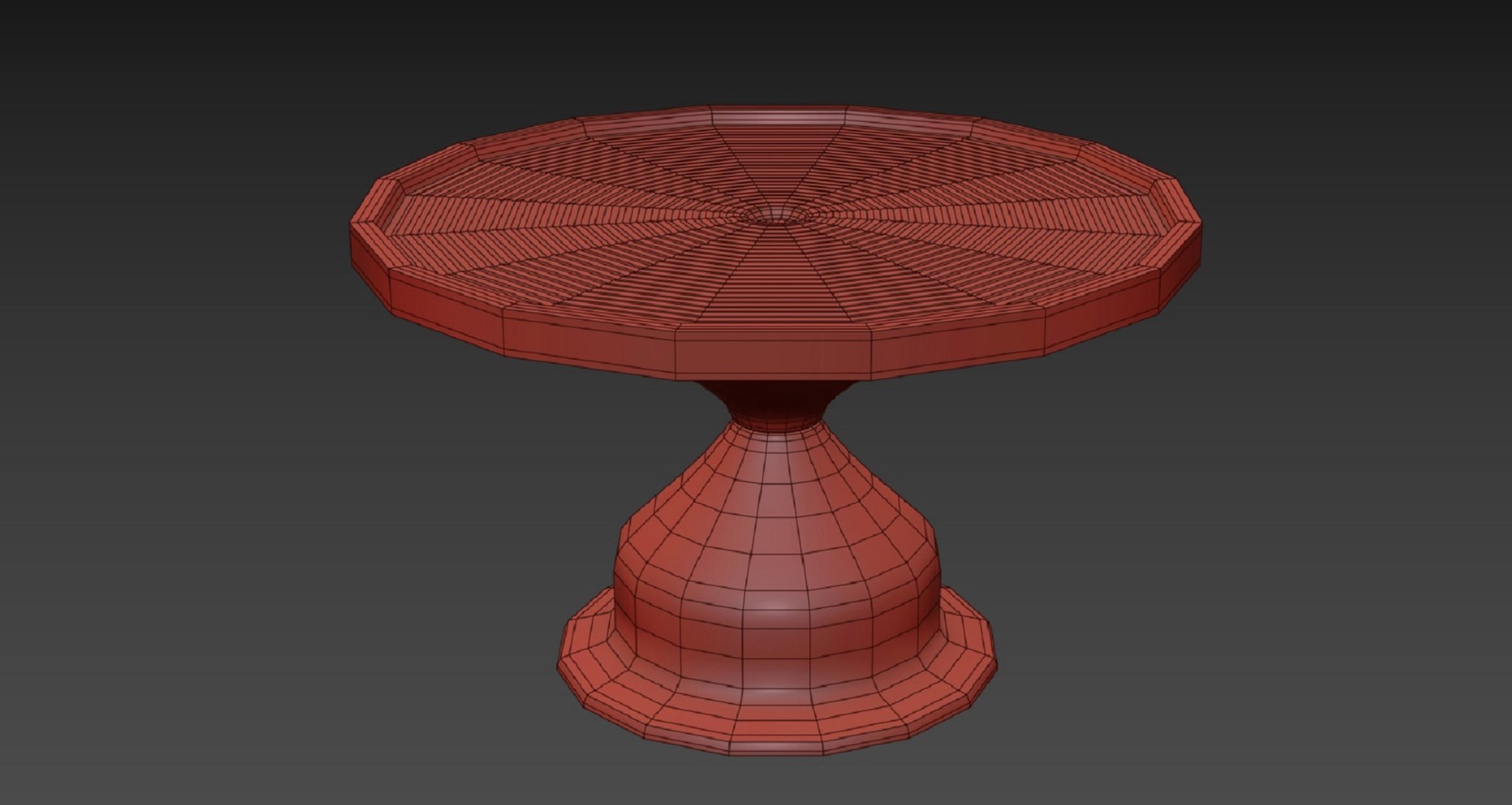 3D Cake Stand - TurboSquid 1833040