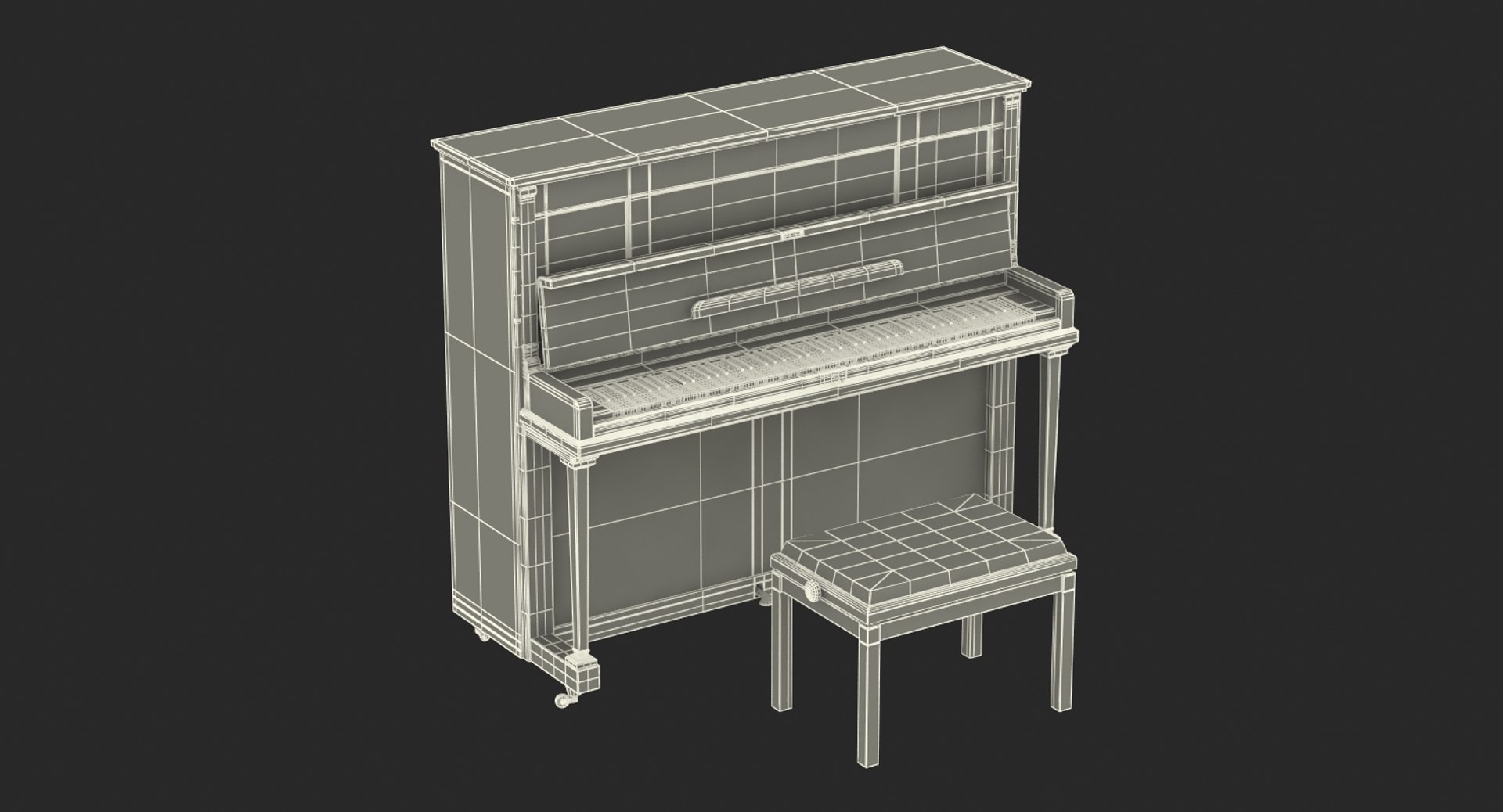 3D keyboard instruments model - TurboSquid 1332363