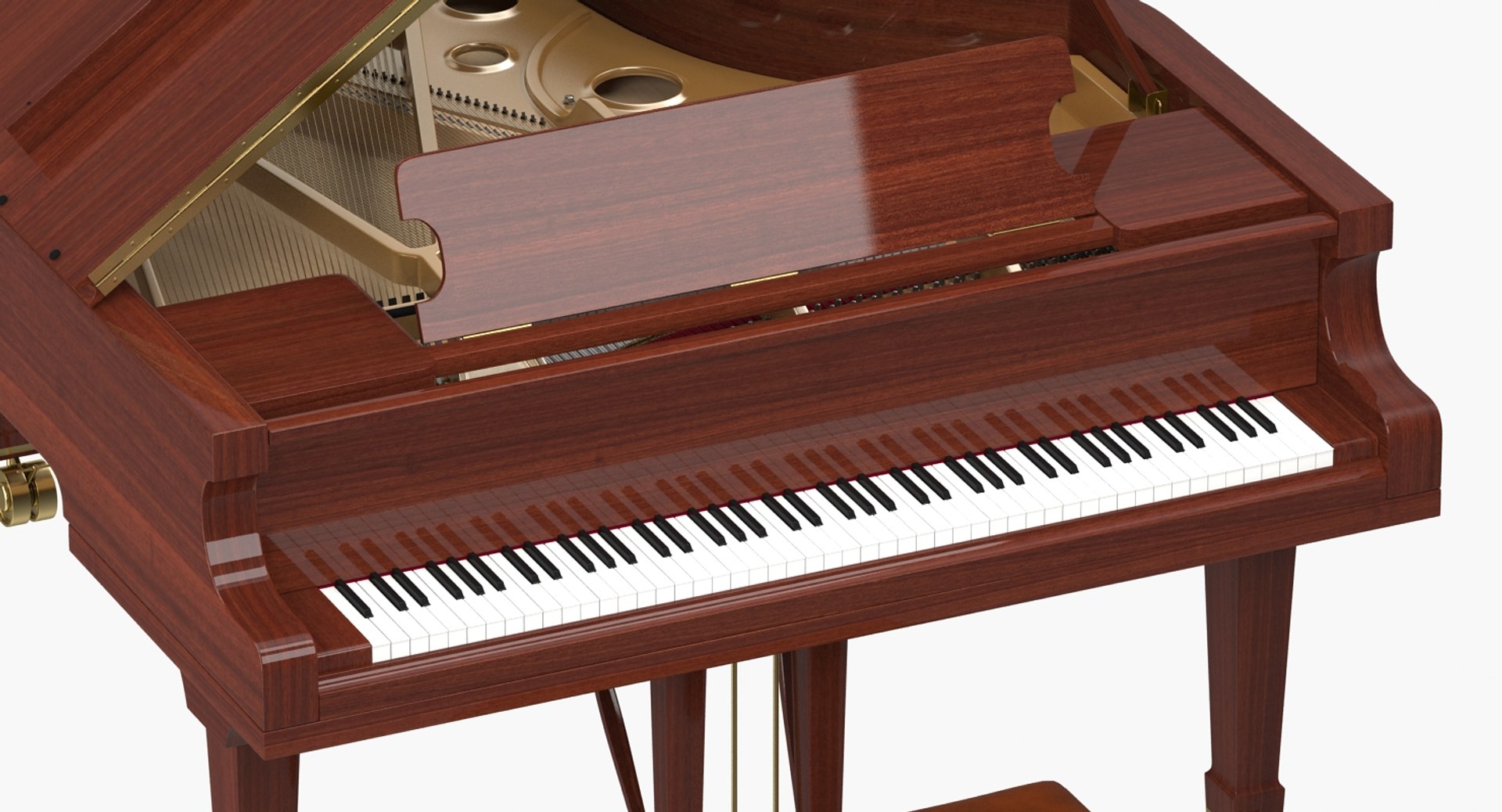 3D keyboard instruments model - TurboSquid 1332363