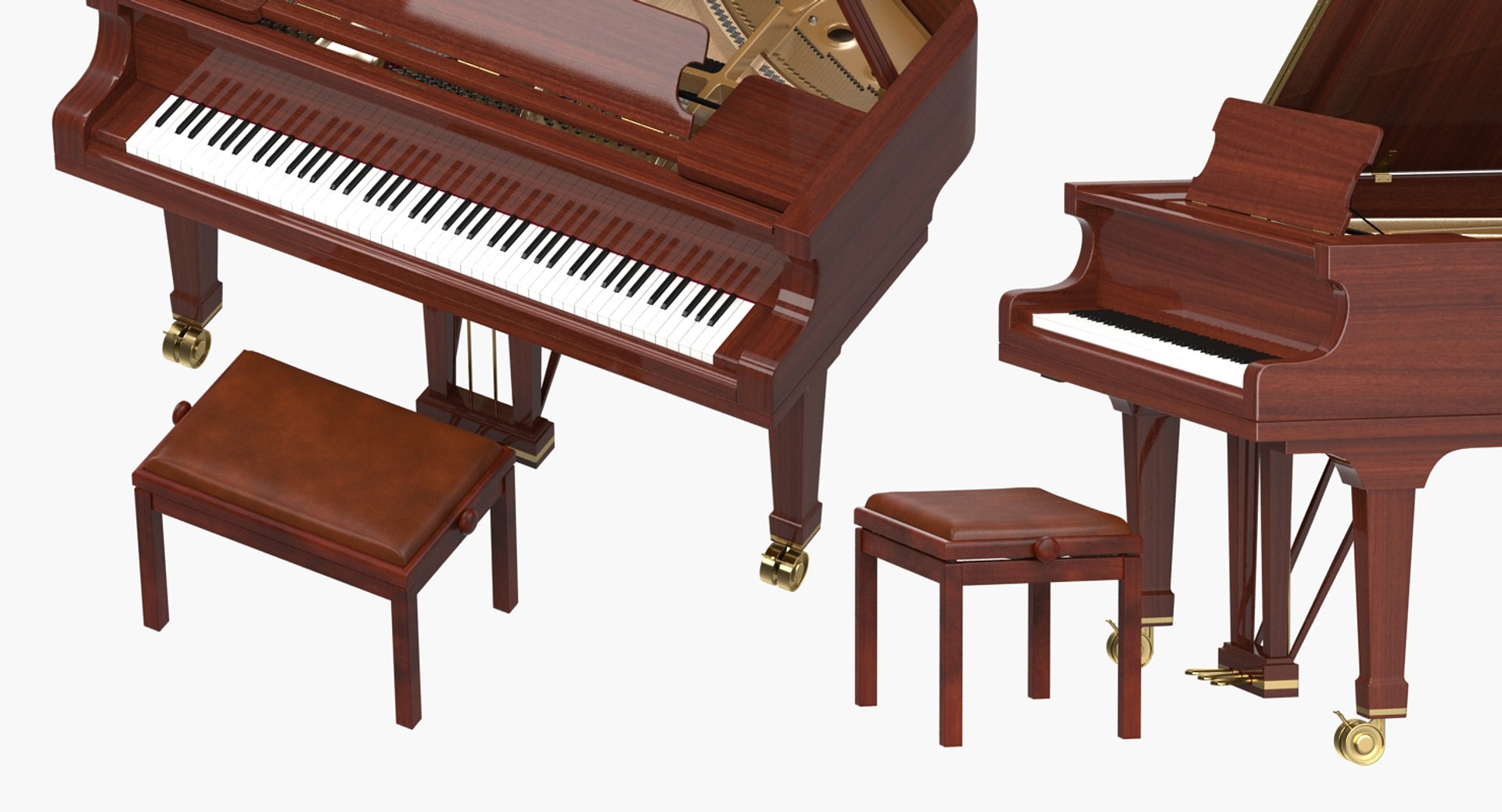 3D keyboard instruments model - TurboSquid 1332363