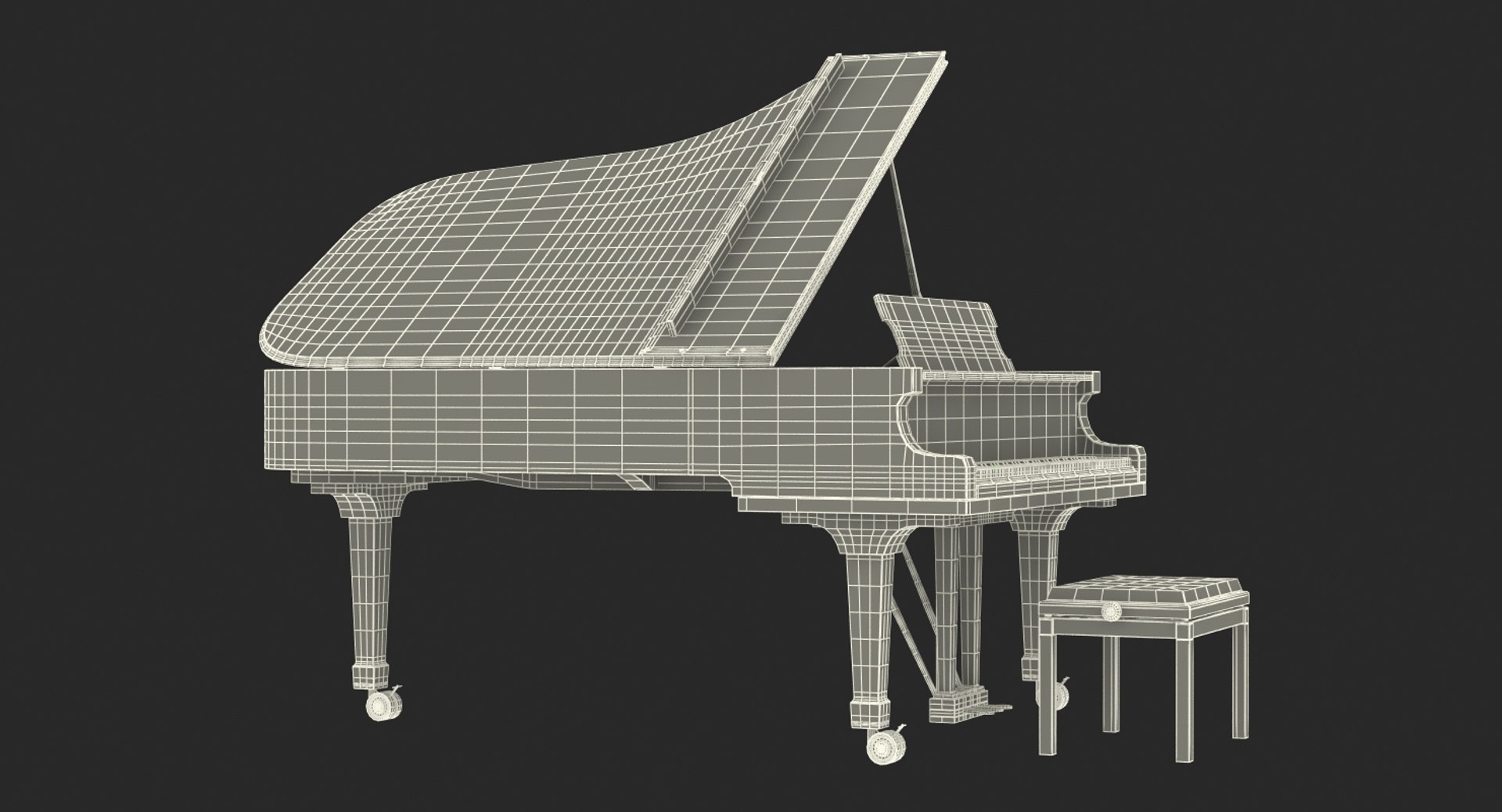 3D keyboard instruments model - TurboSquid 1332363