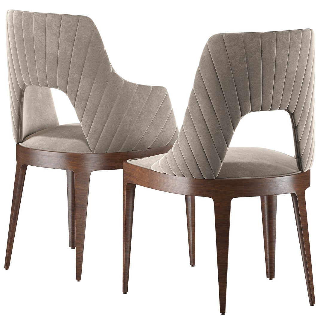 3D Vittoria Frigerio Reina Chair - TurboSquid 2005441
