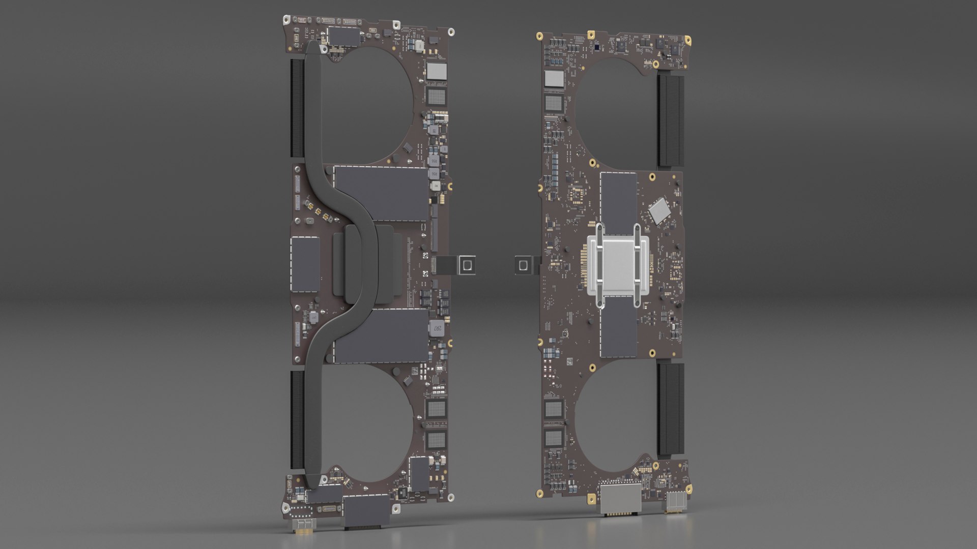 3D Logic Board MacBook Pro 14 M2 Model - TurboSquid 2186749