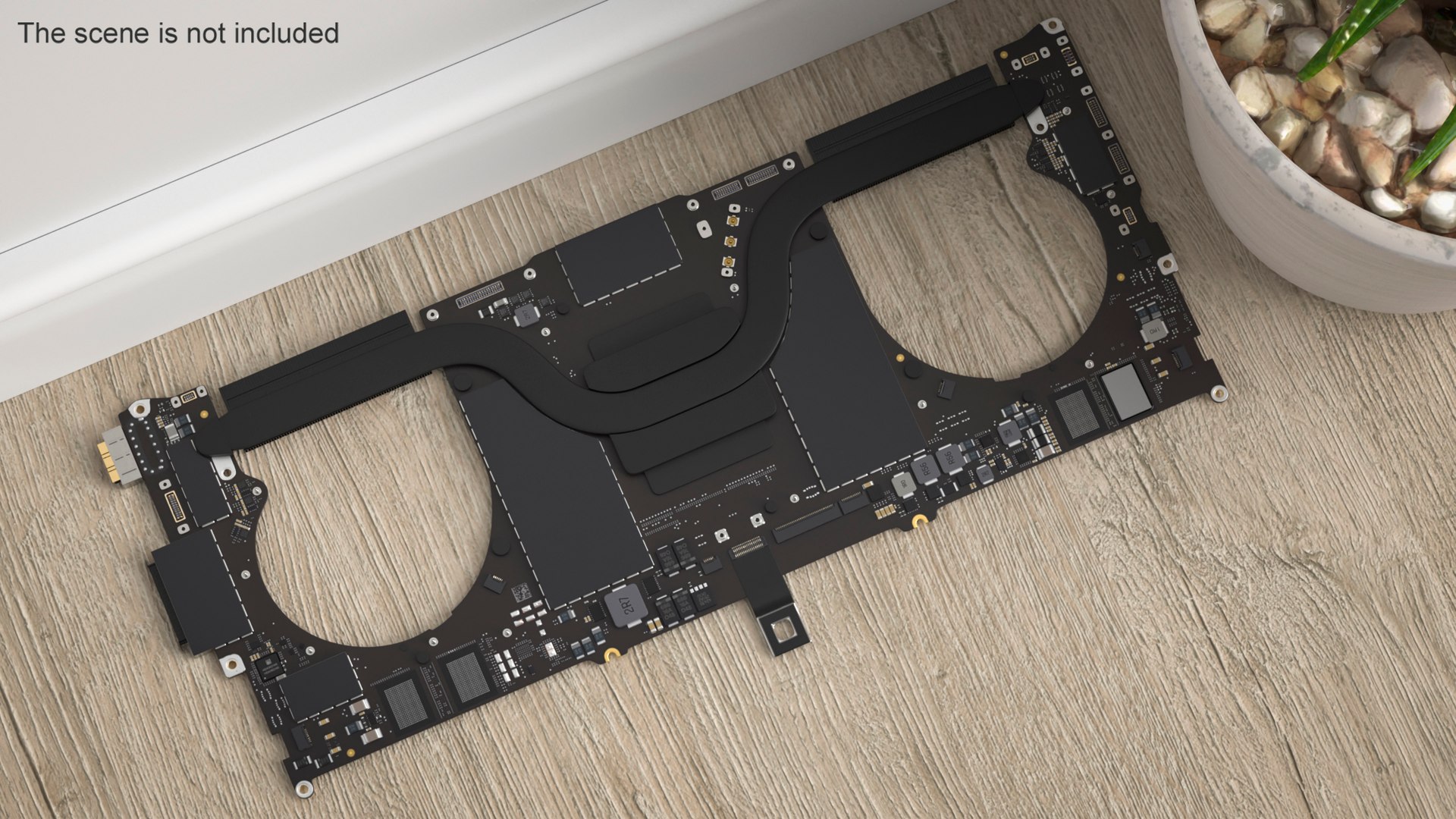 3D Logic Board MacBook Pro 14 M2 Model - TurboSquid 2186749