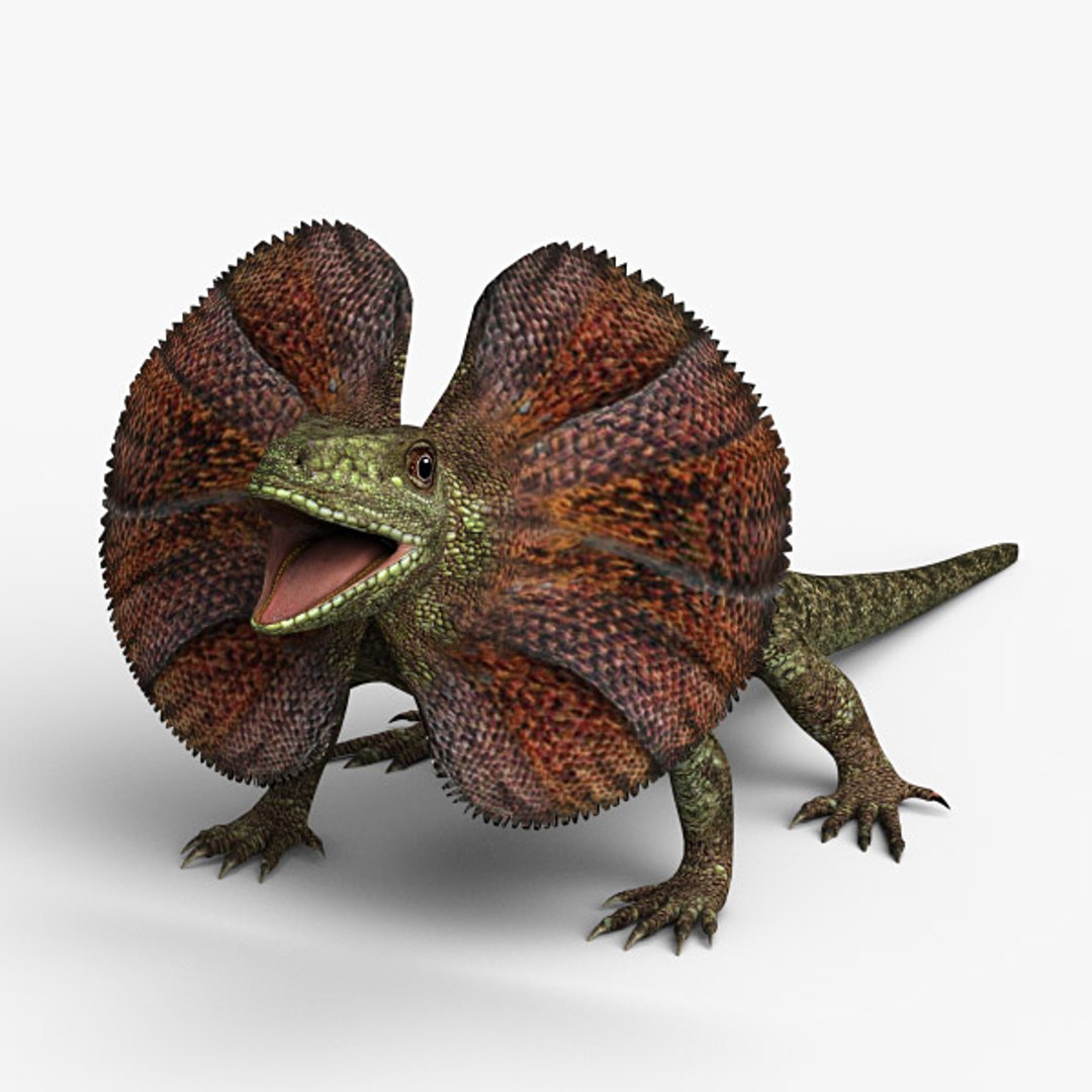 frilled lizard 3d 3ds
