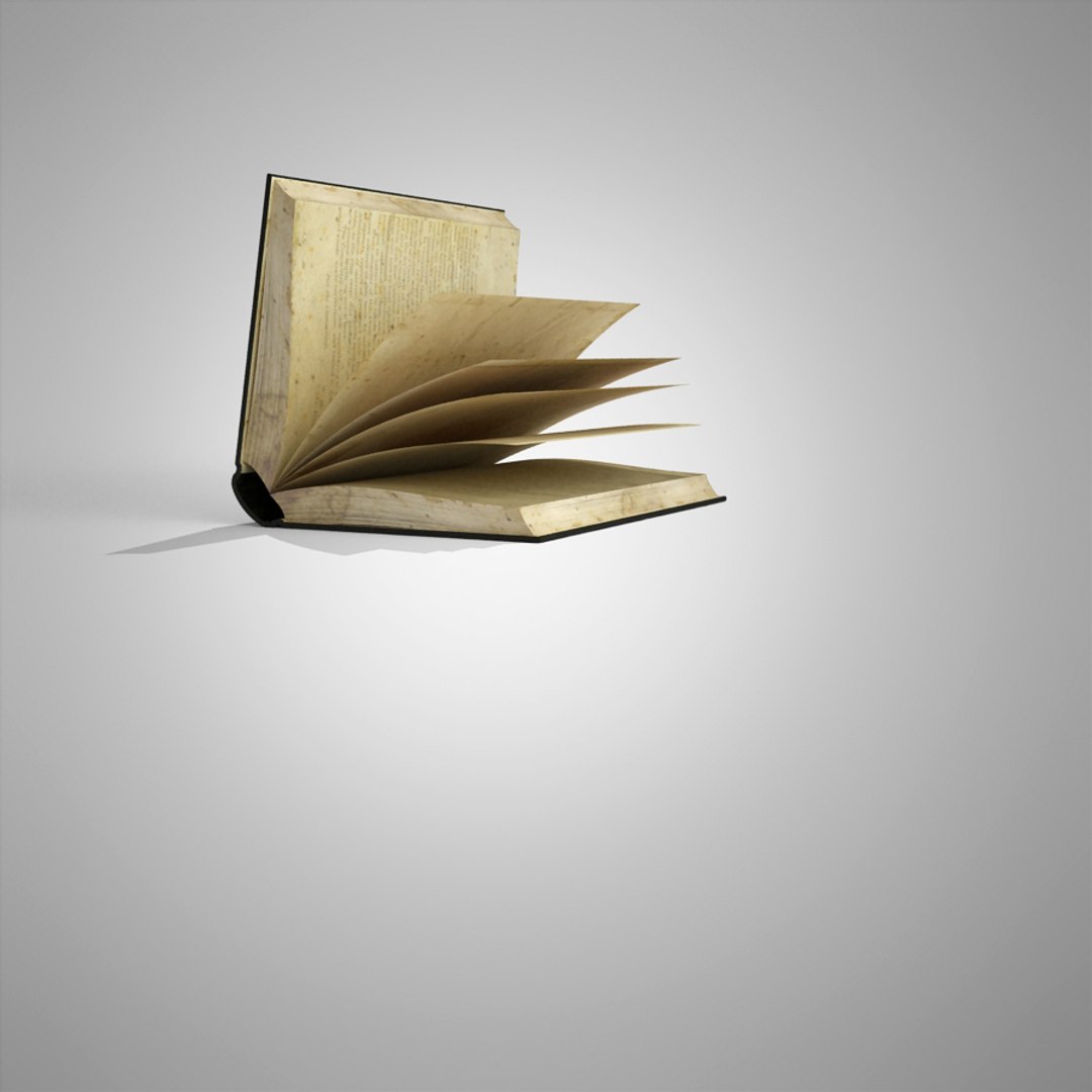 Old Book Rigging Animation Max