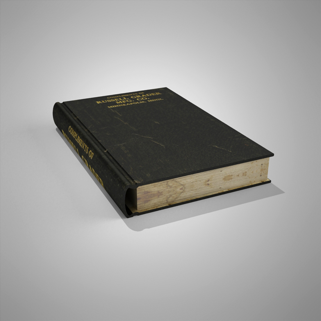 Old Book Rigging Animation Max