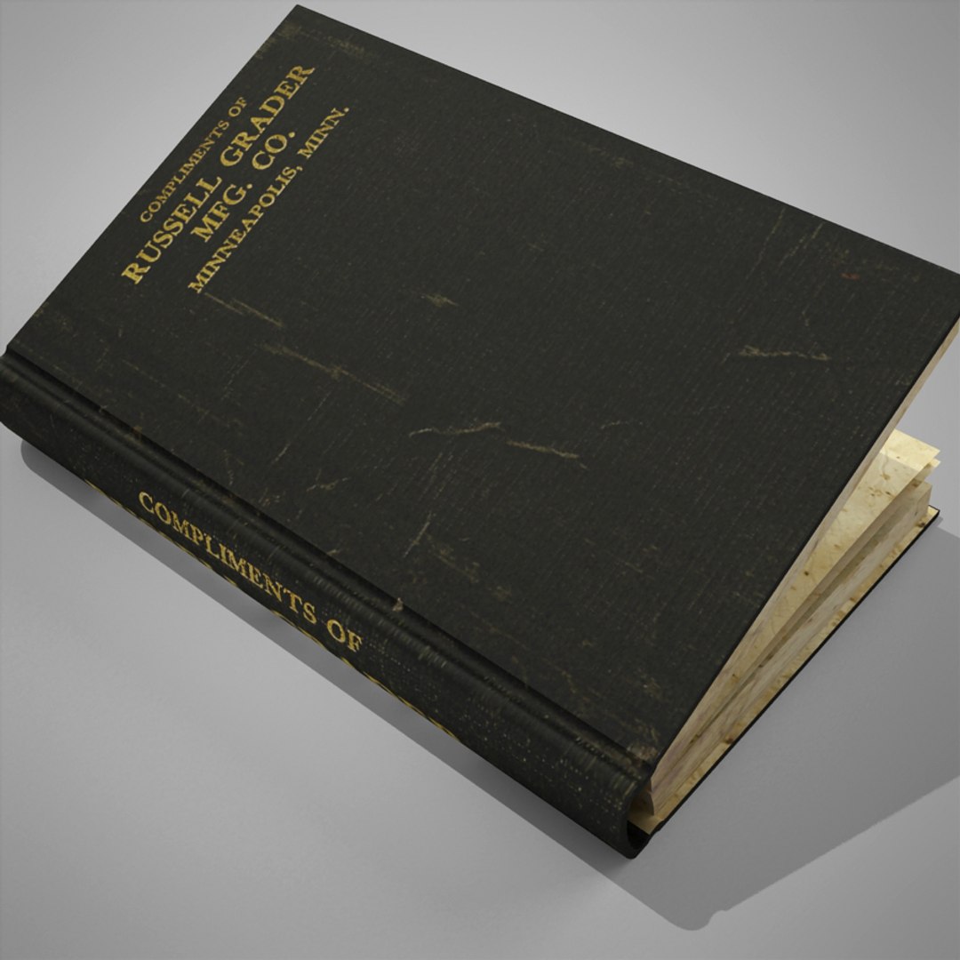 Old Book Rigging Animation Max