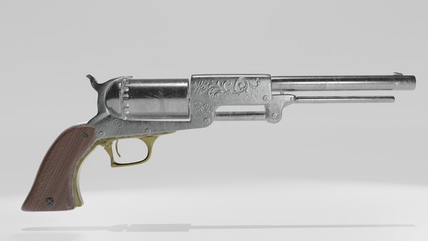 3D Revolver - TurboSquid 2027542