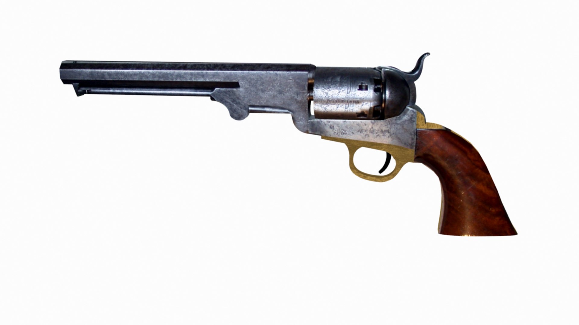 3d colt revolving pistol navy