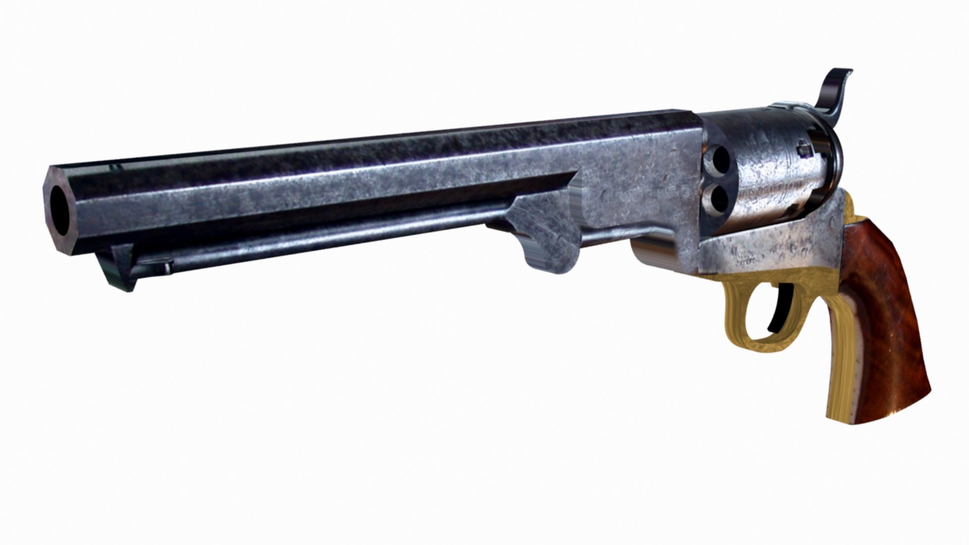 3d colt revolving pistol navy
