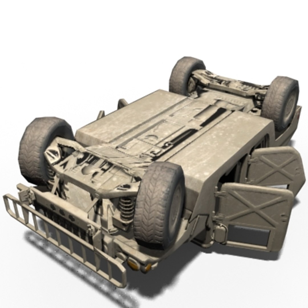 Low-poly Hmmwv Normal Mapping 3d Model