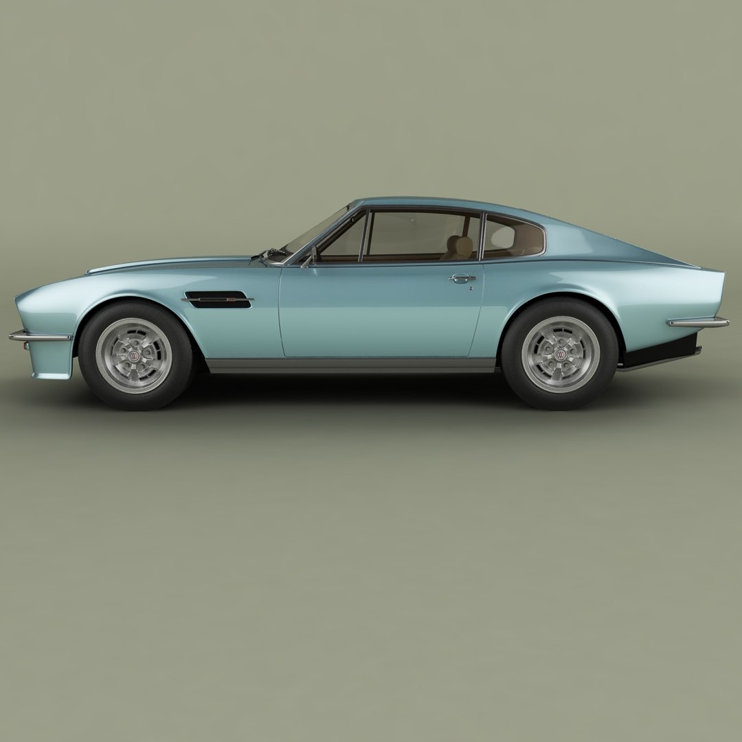 Aston Martin V8 Vantage 3d Model