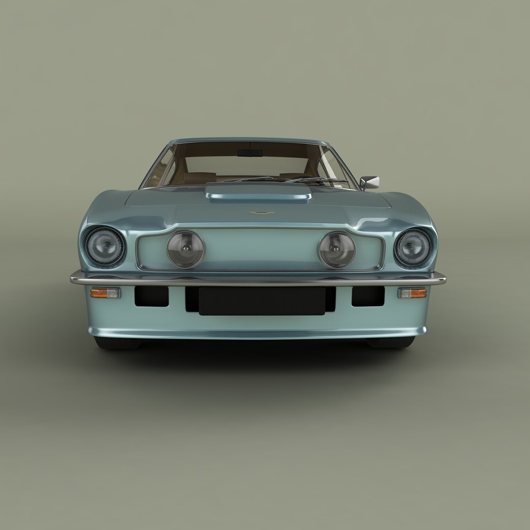 Aston Martin V8 Vantage 3d Model