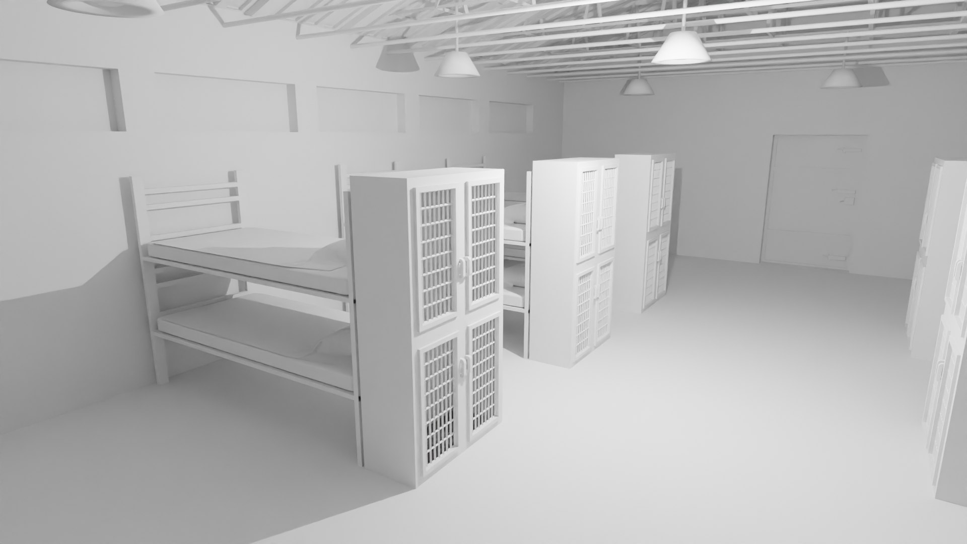 Military Bunker - Military Base - No Material 3D Model - TurboSquid 2164745