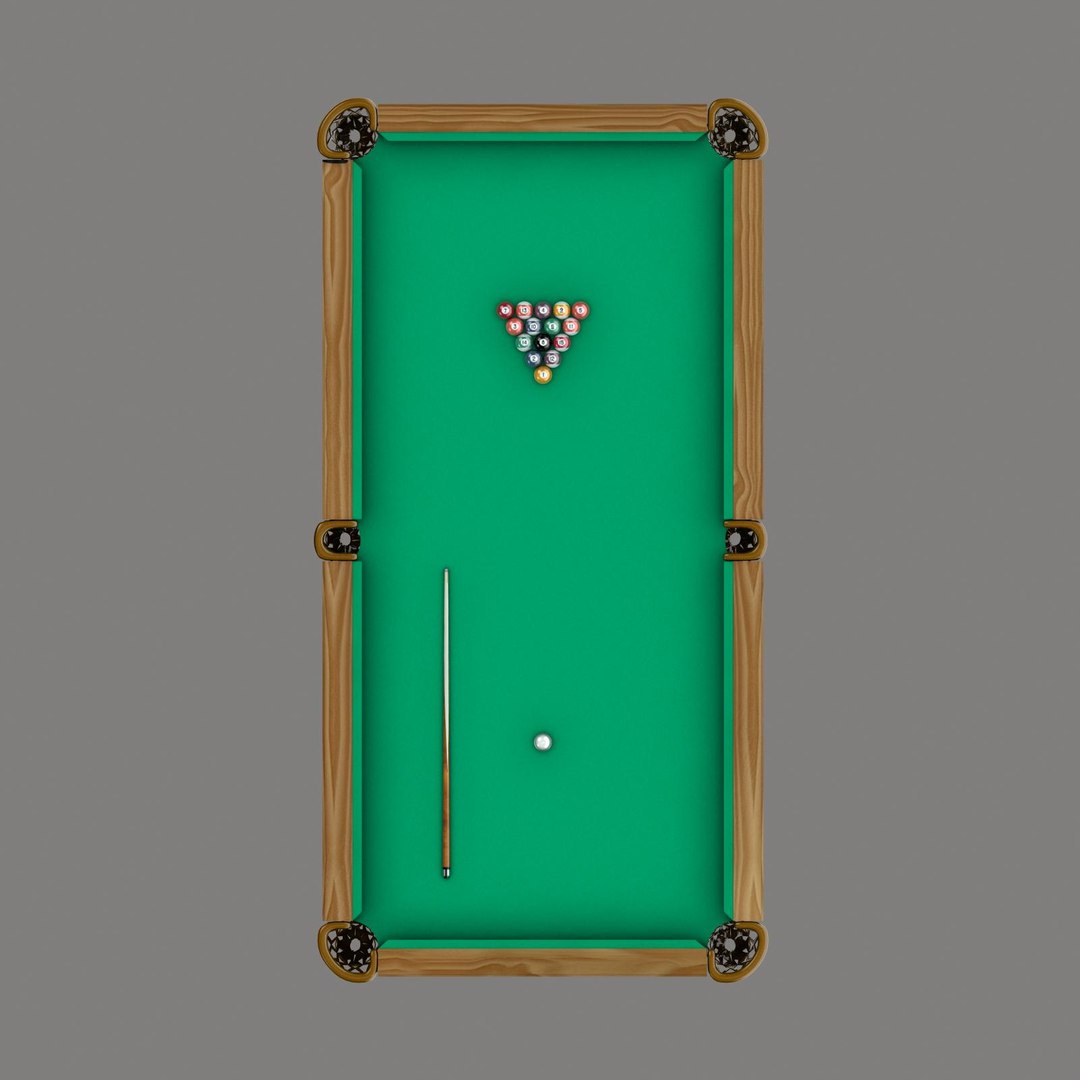 3d pool table