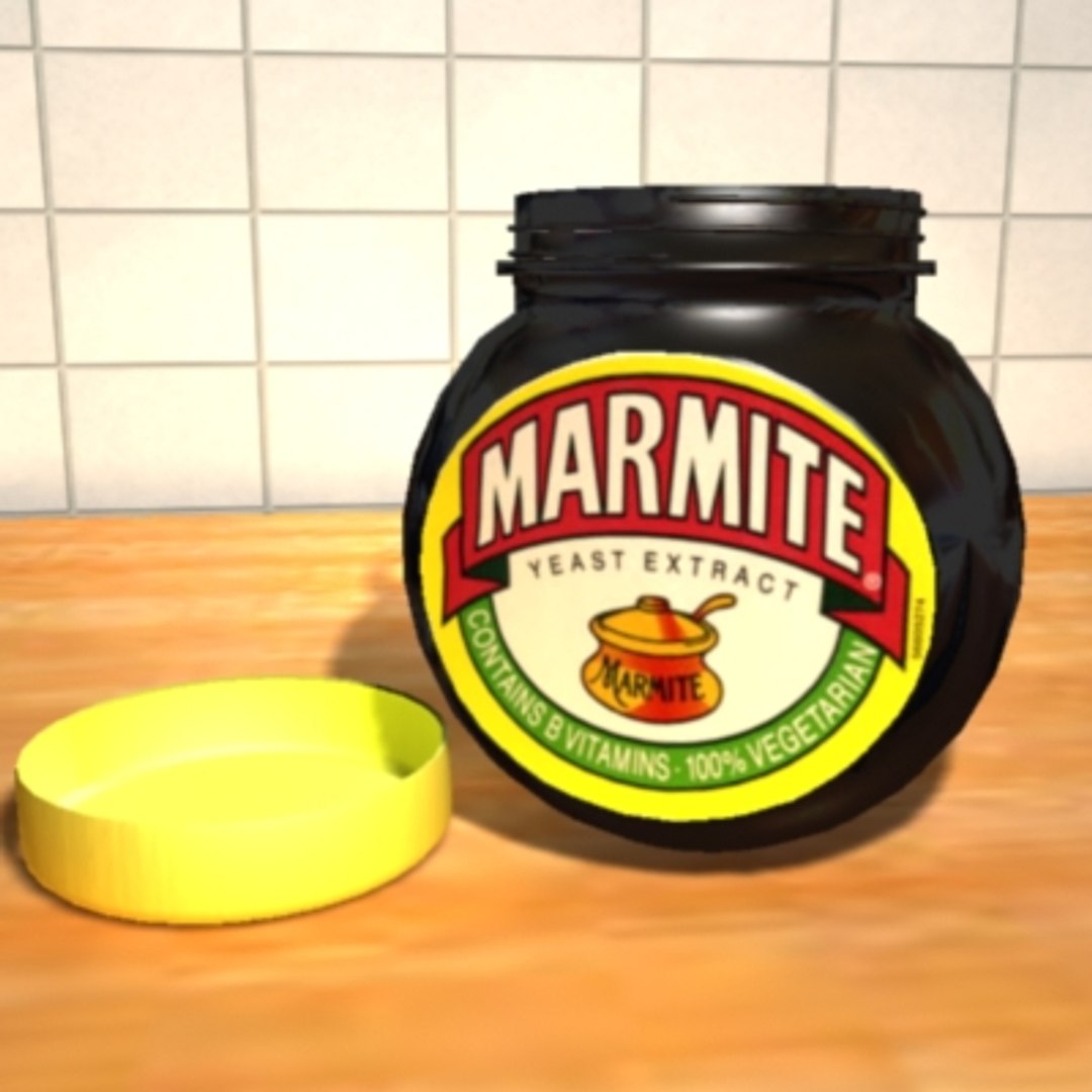 3d Marmite Jar