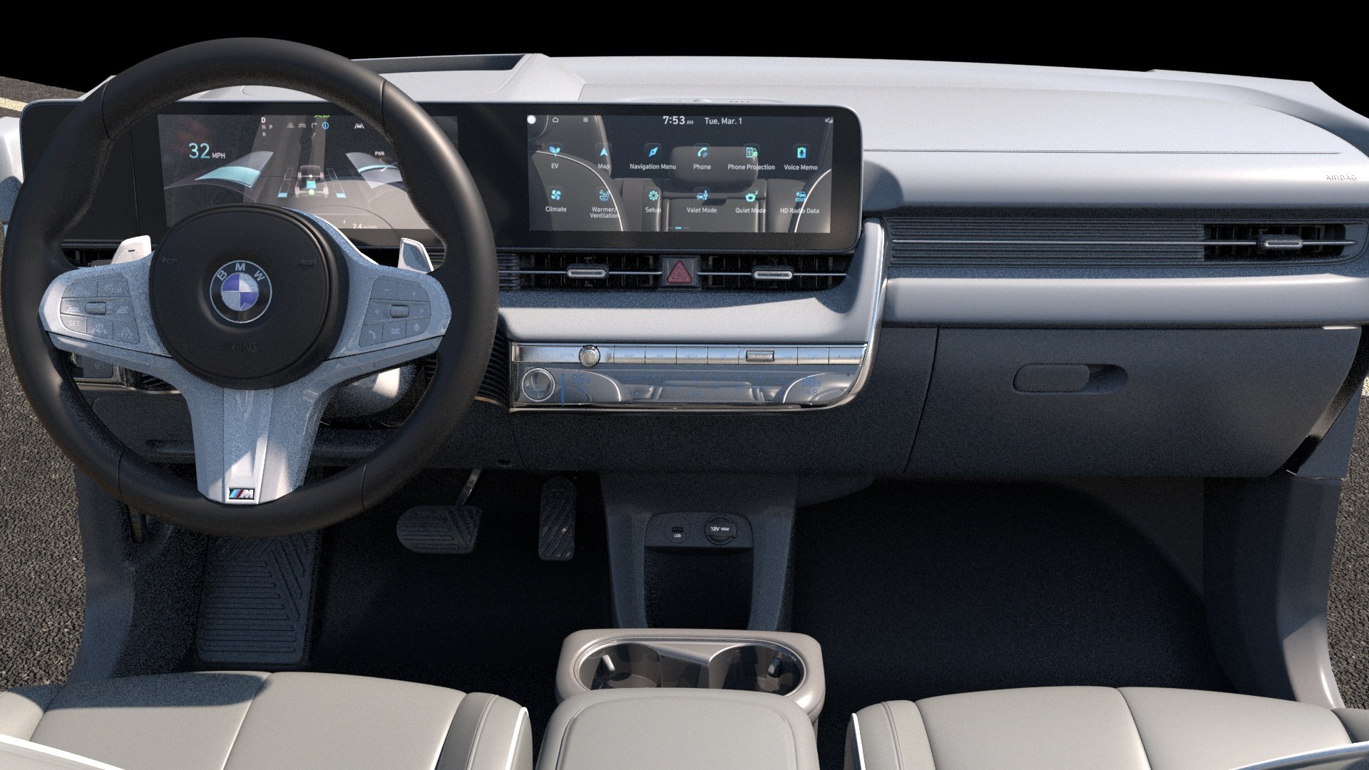 3D Model Ultimate Highly Detailed Car Sedan Interior Bundle-unreal-vray ...
