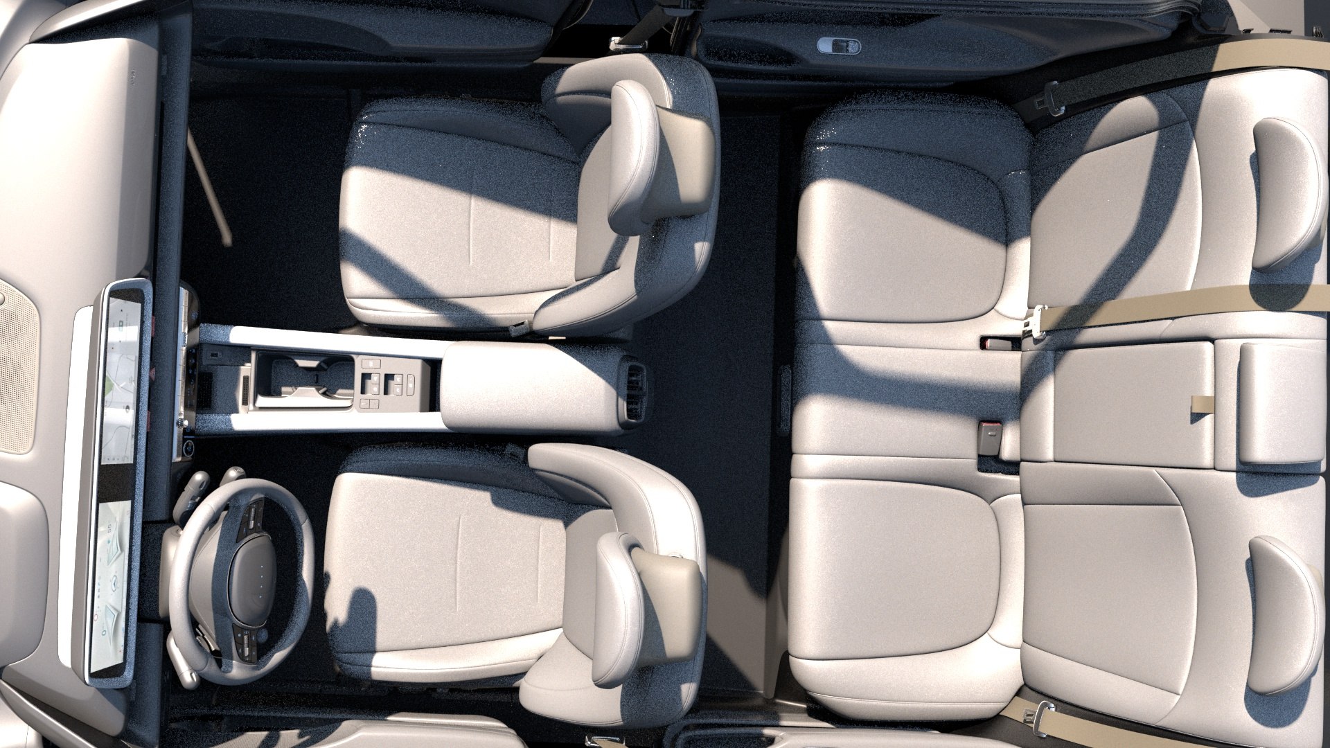 3D Model Ultimate Highly Detailed Car Sedan Interior Bundle-unreal-vray ...