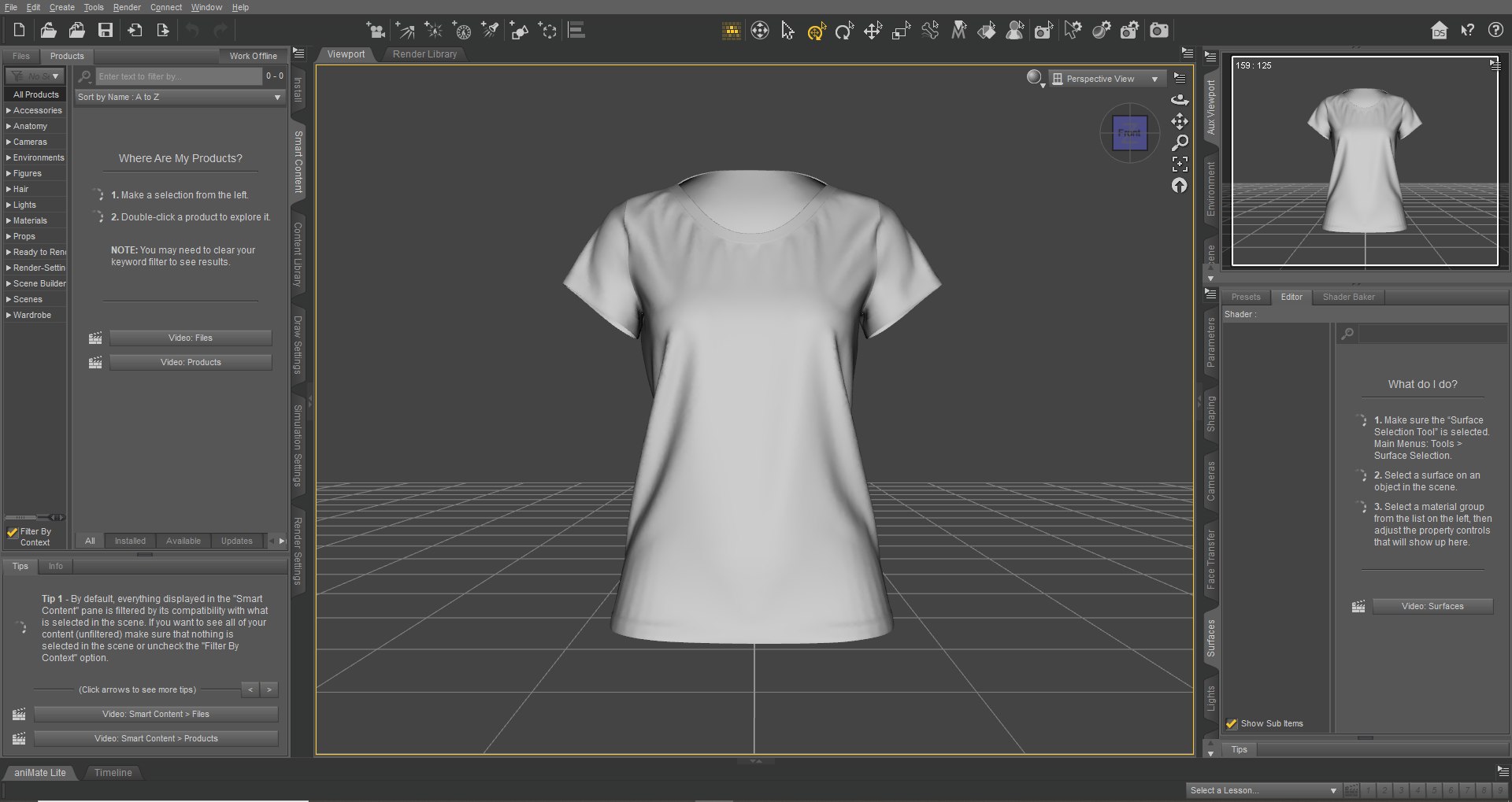 Leaf Neck Women Tee Design 3D Model - TurboSquid 1956405