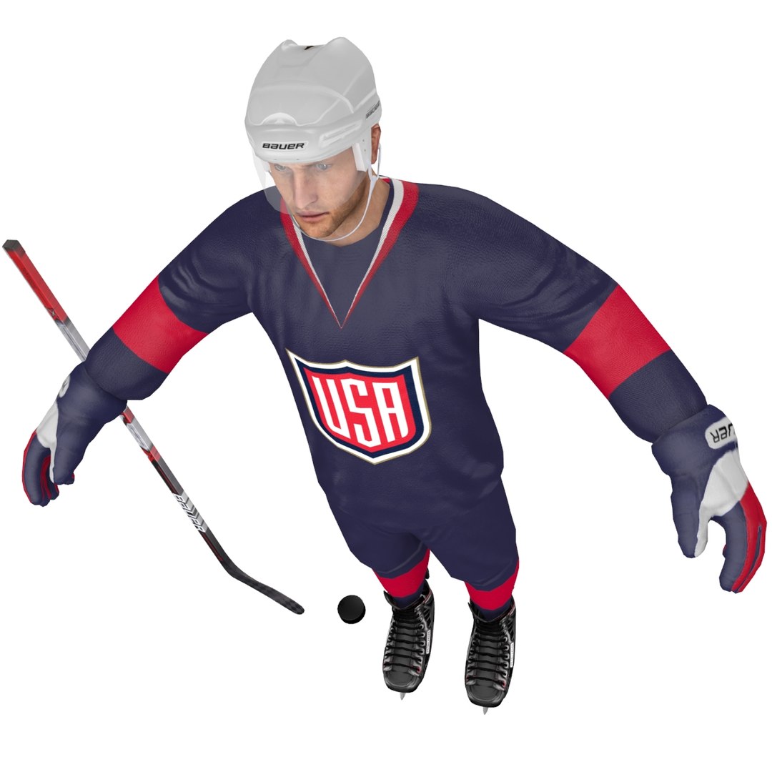 3D model hockey player - TurboSquid 1278797