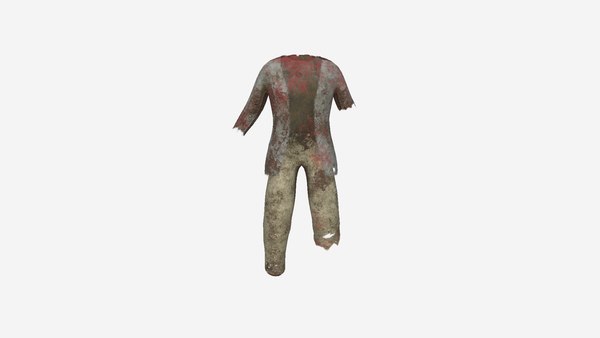 Zombie Clothing 08 Colors - Undead Character Design 3D - TurboSquid 1858688