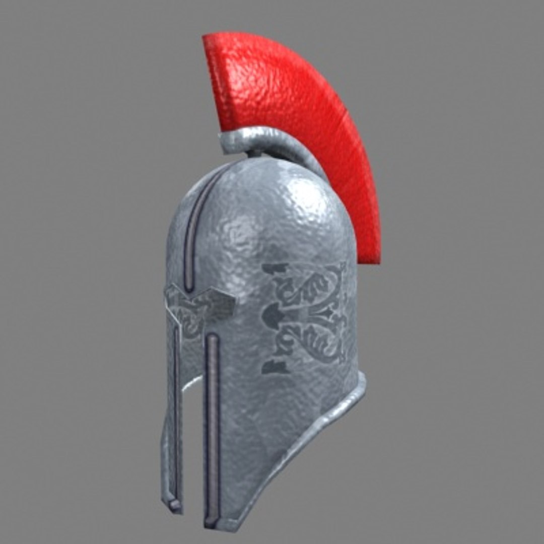 Knight Helmet 3d Model