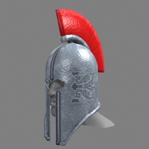 knight helmet 3d model