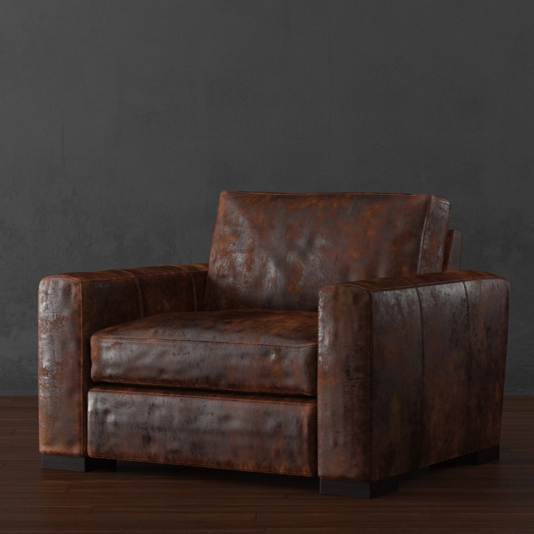 maxwell leather armchair max