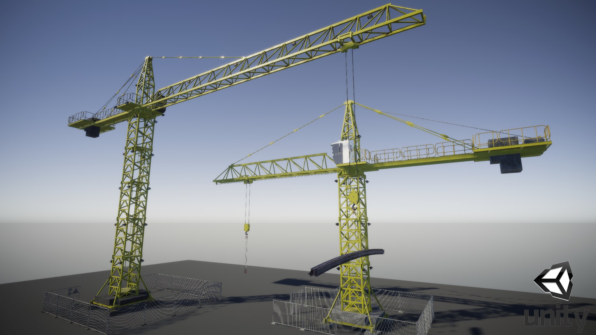 Pbr Modular Tower Crane 3D Model - TurboSquid 1430330