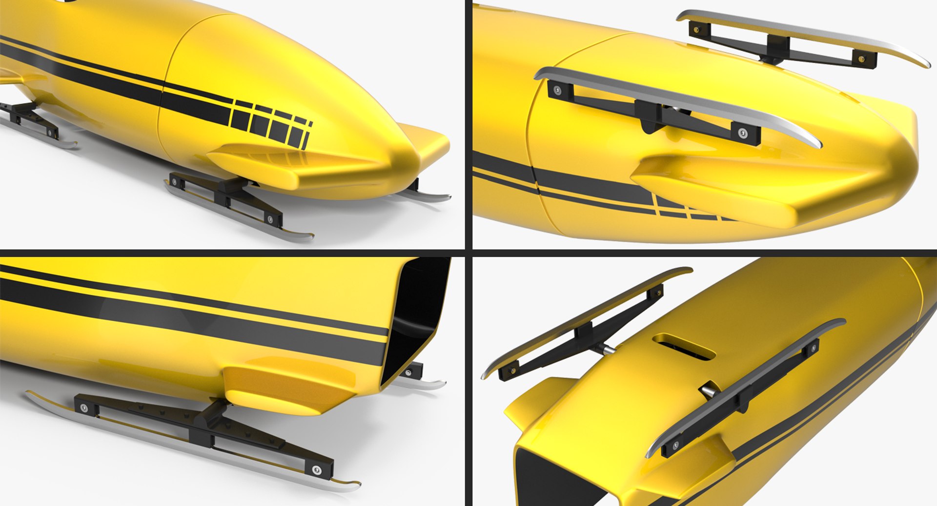 Bobsled Person Generic 3d Max