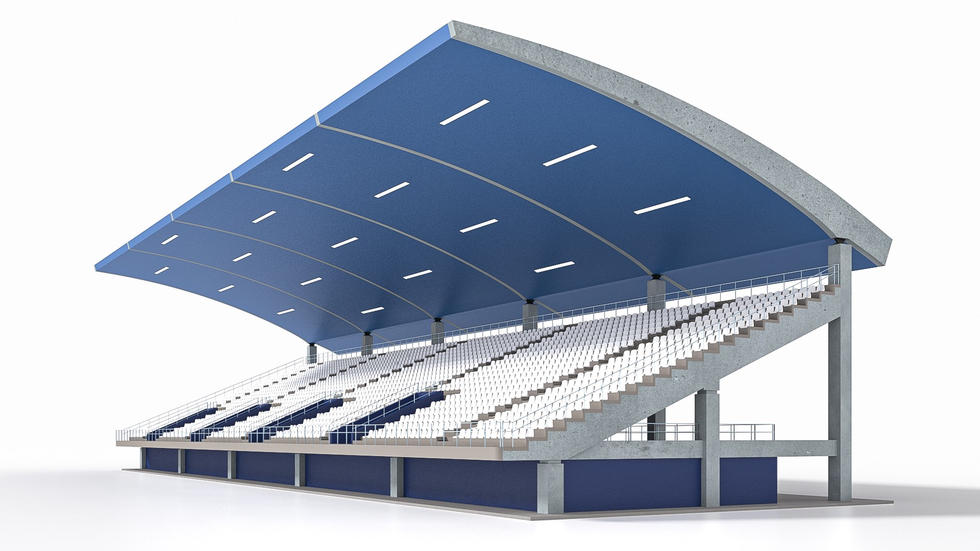 Grandstand 03 3D Model - TurboSquid 2314540