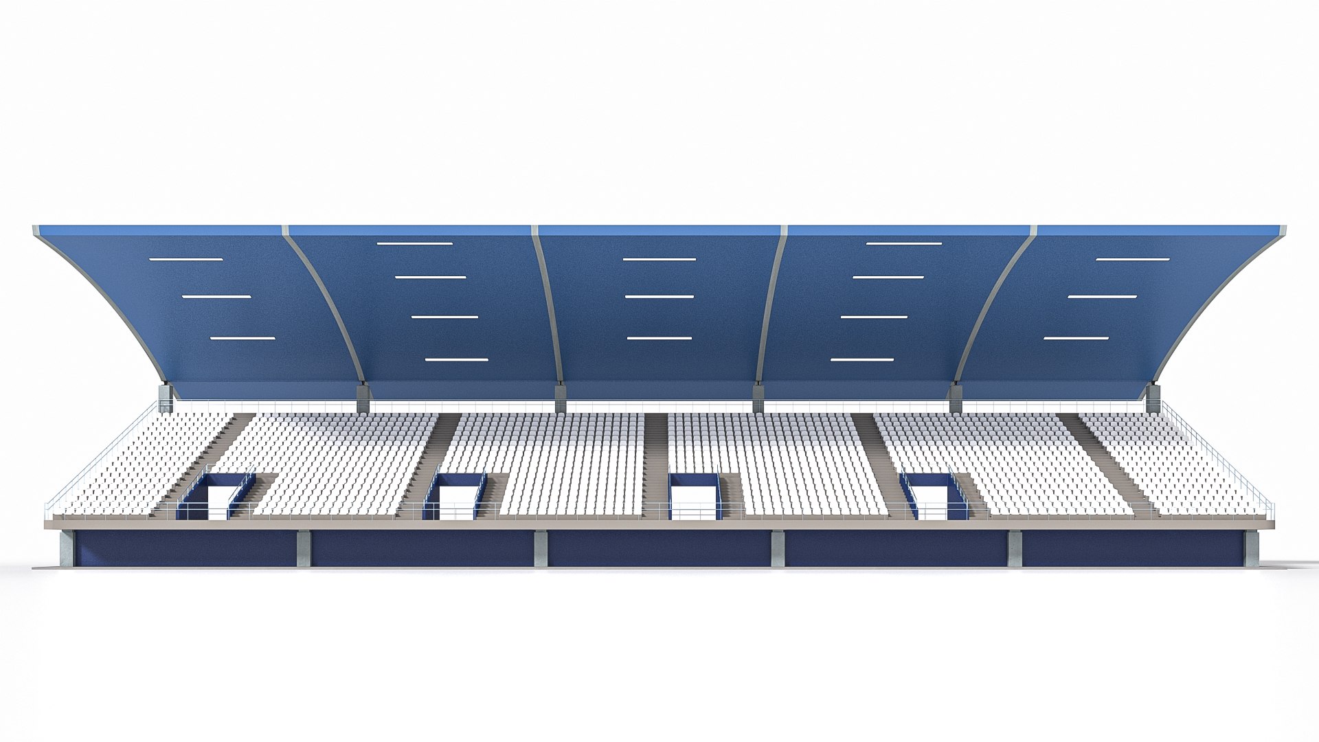 Grandstand 03 3D Model - TurboSquid 2314540