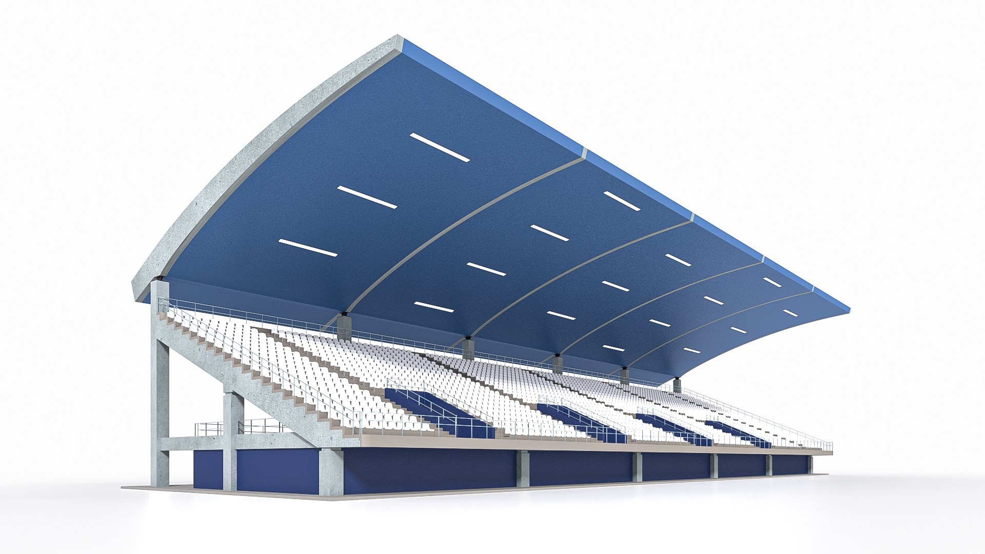 Grandstand 03 3D Model - TurboSquid 2314540