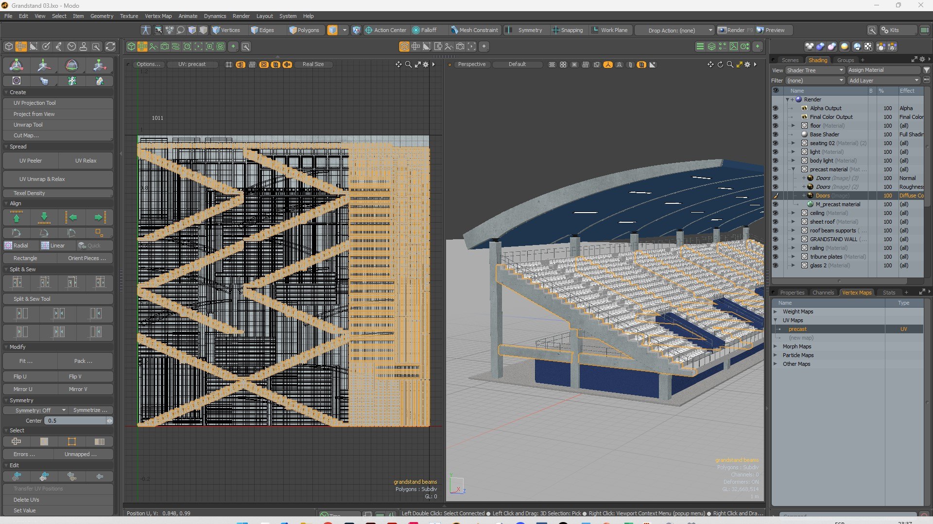 Grandstand 03 3D Model - TurboSquid 2314540