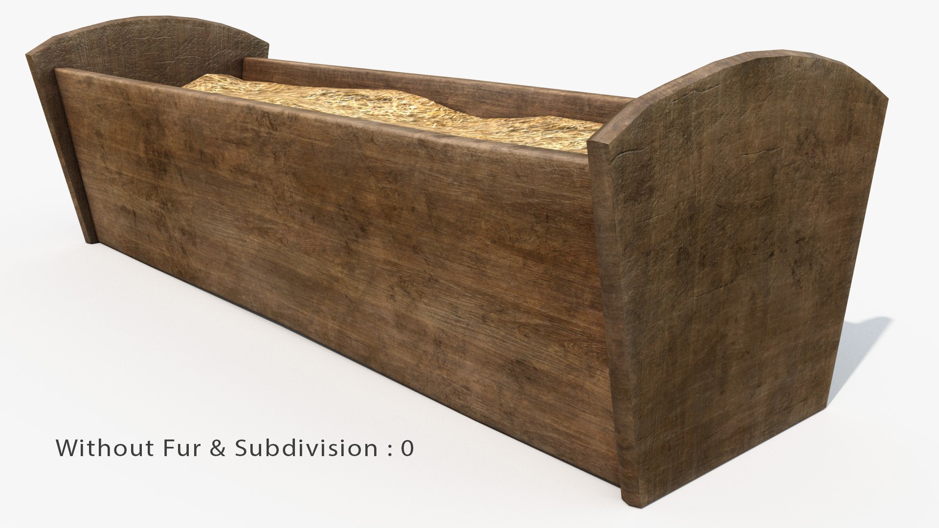 3D Medieval Manger 8K PBR Textures Model - TurboSquid 2006504