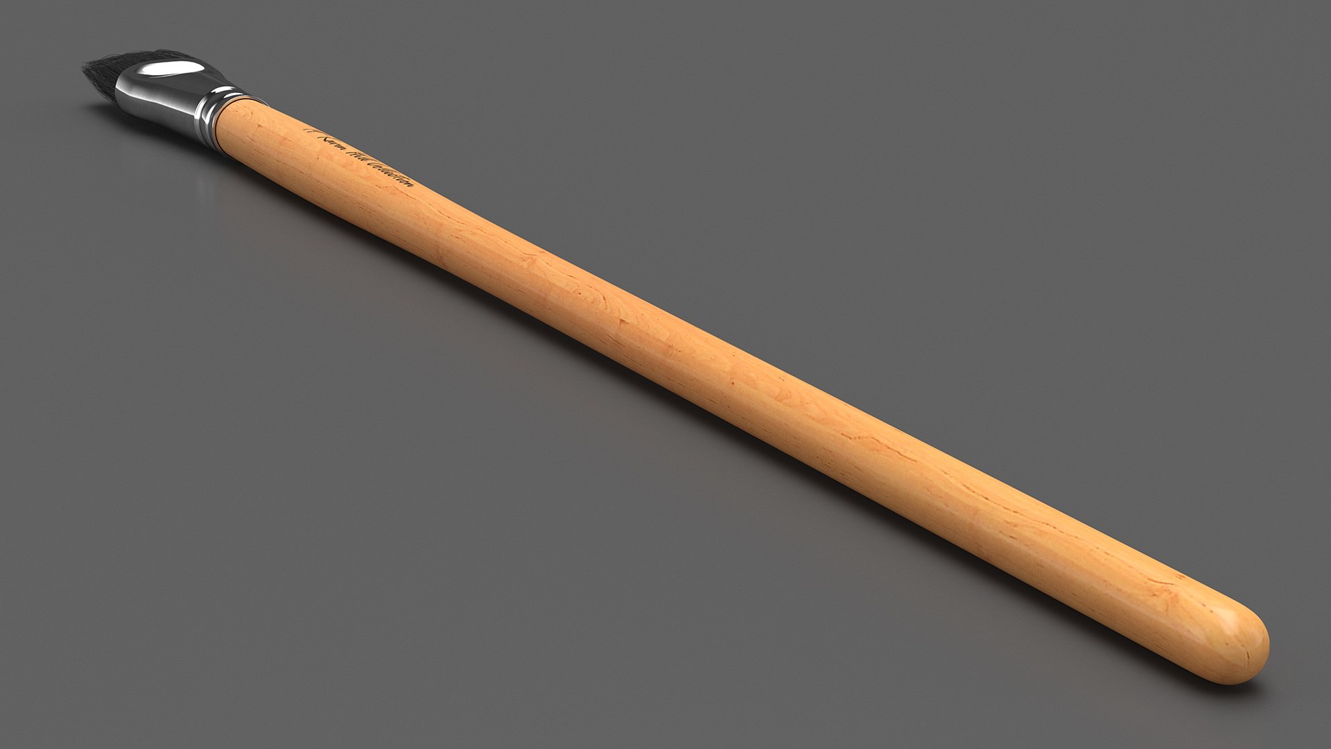 3D Artist Paint Flat Brush - TurboSquid 2224724