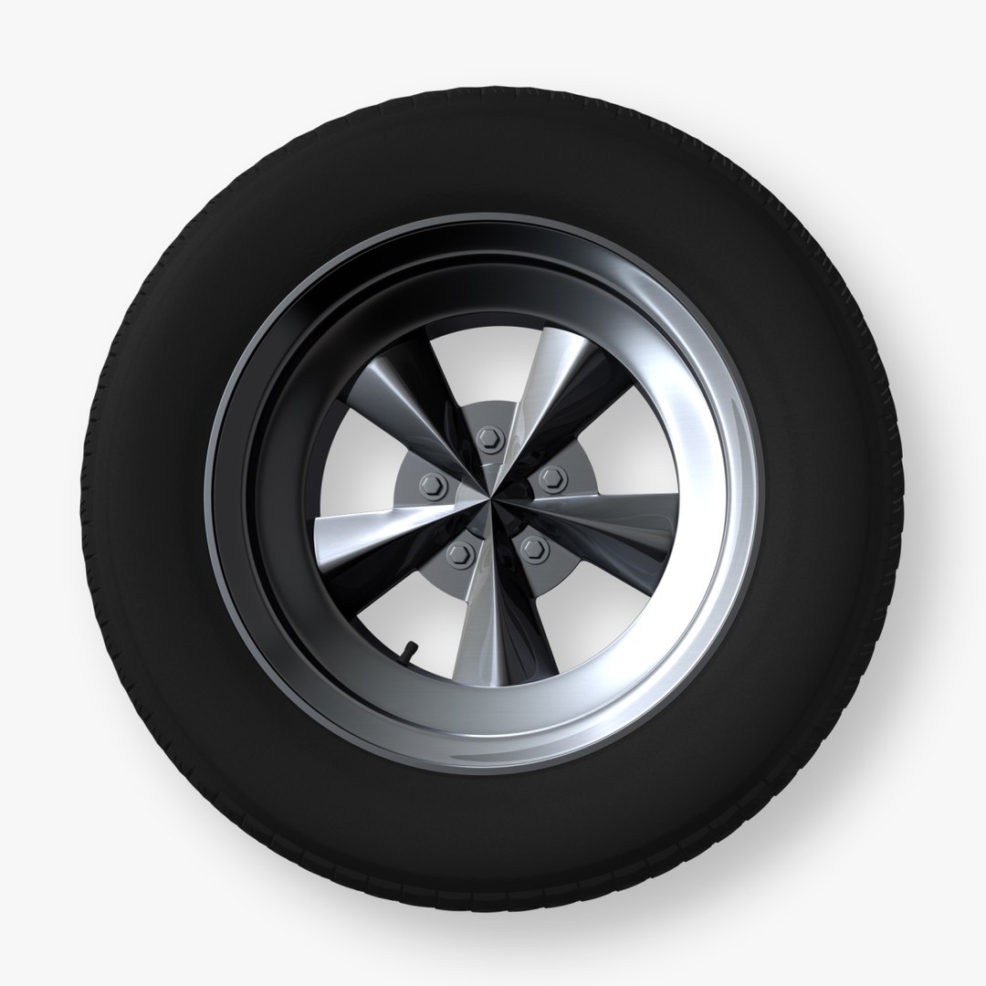 Maya Muscle Car Wheel