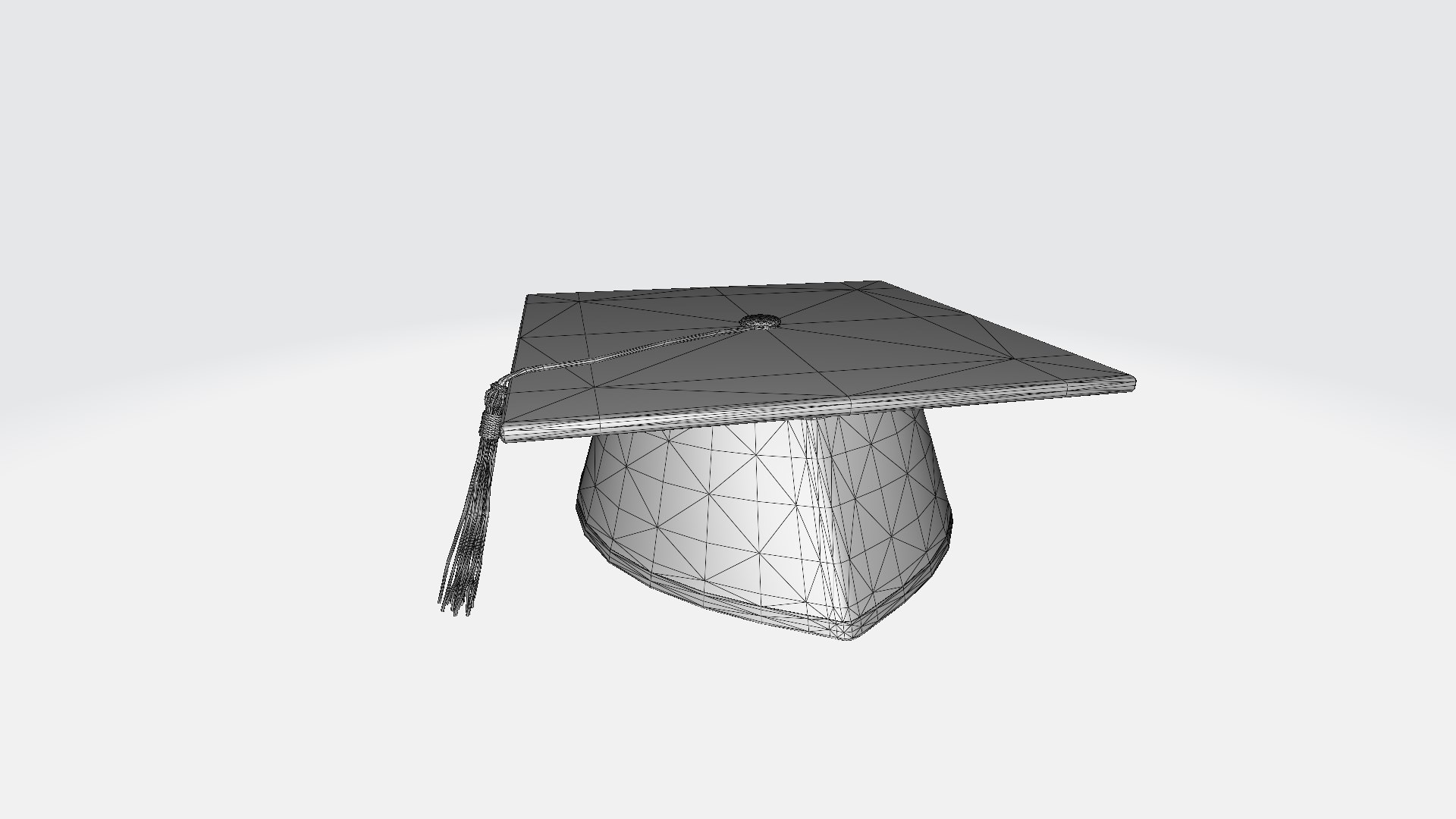3D Graduation Cap Model - TurboSquid 1769076