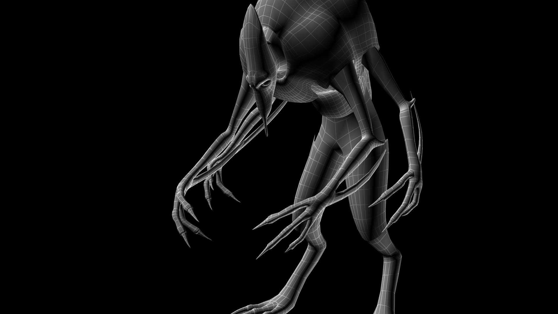 3d model alien