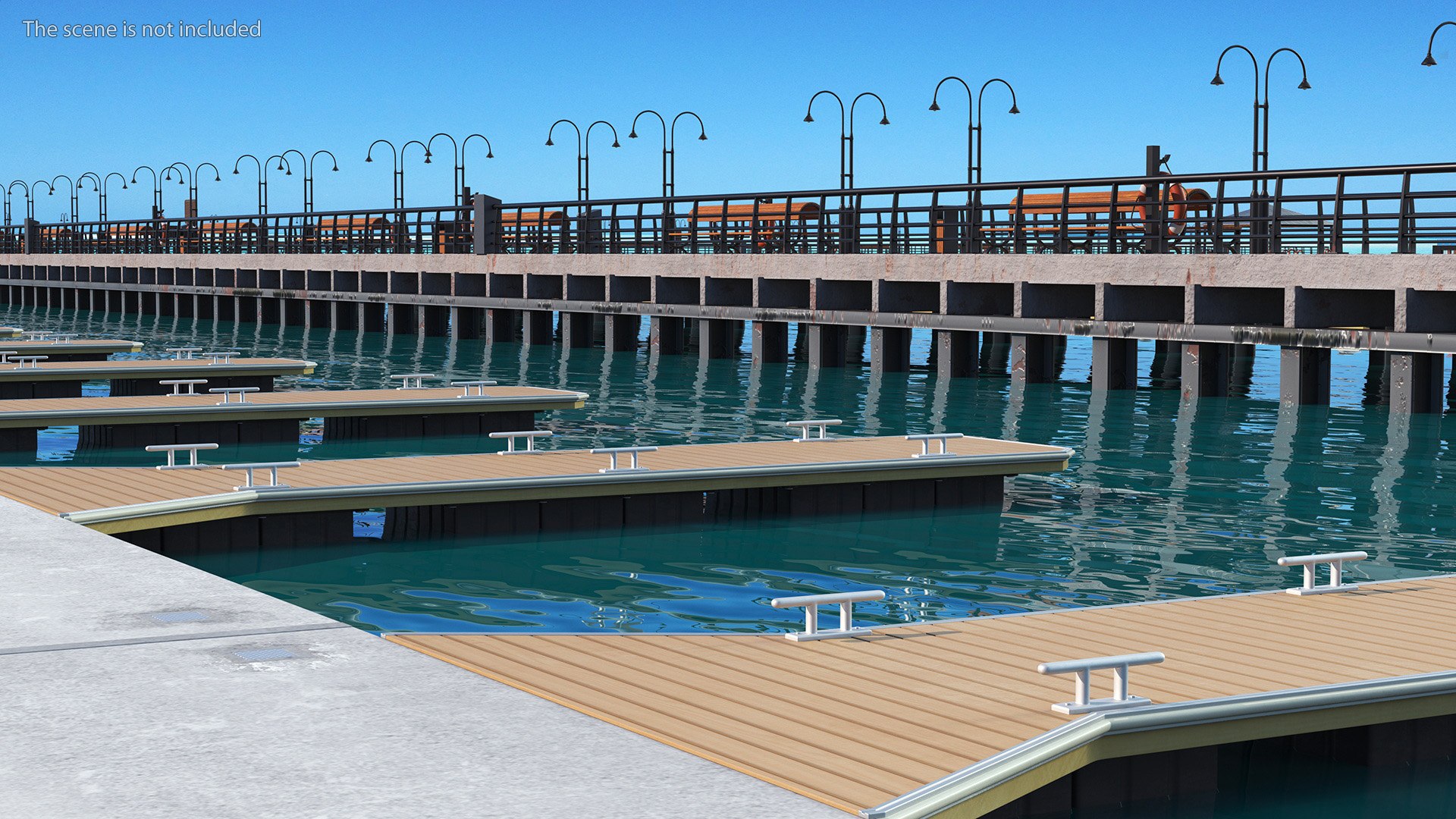 Walking Beach Pier 3D Model - TurboSquid 2267795