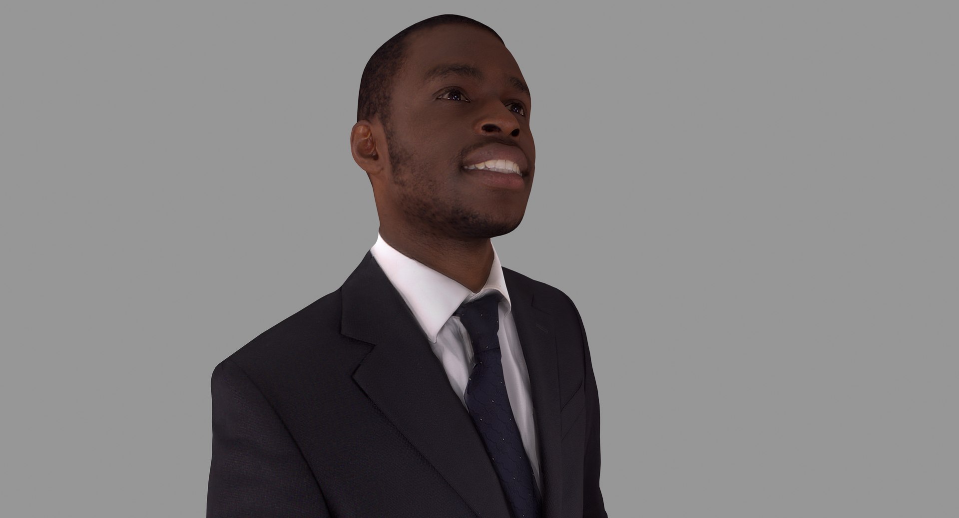 businessman talking human 3ds