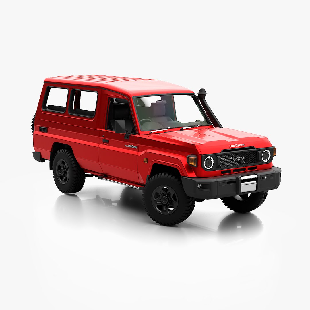 2024 Toyota Land Cruiser LC78 3D Model - TurboSquid 2419254