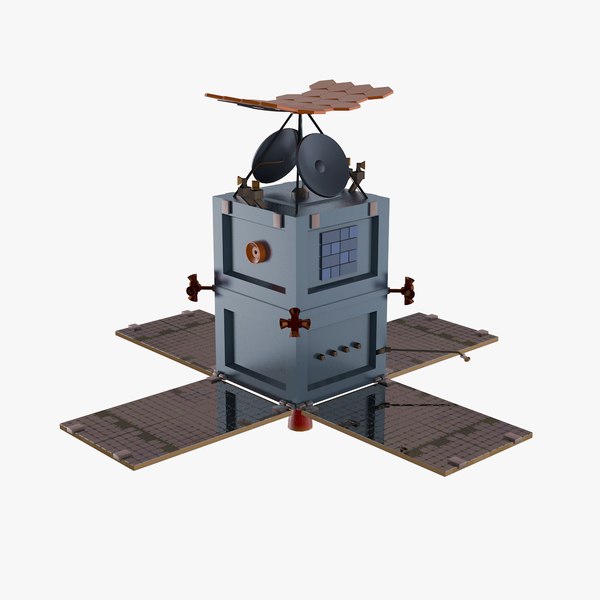 3d satellite sat cube