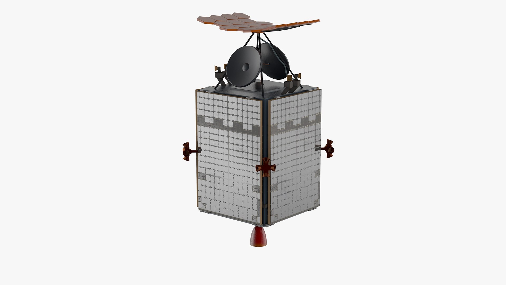 Generic Satellite Solar Model - TurboSquid 1580174