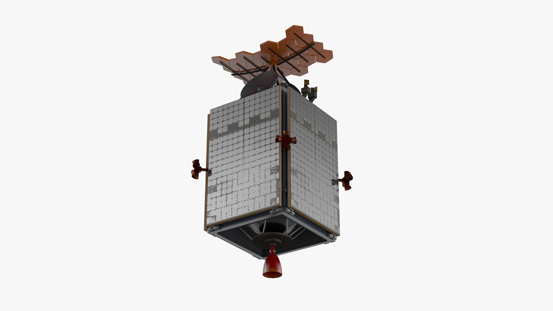 Generic Satellite Solar Model - TurboSquid 1580174